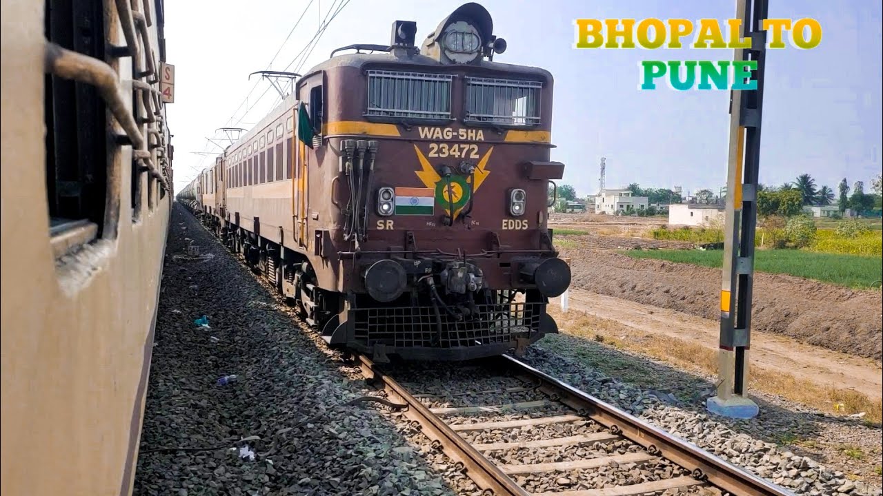 Bhopal To Pune Full Journey || Jhelum Express || EP.01 - YouTube