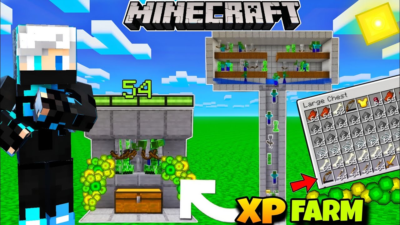 BEST MOBS *XP FARM* For Minecraft 1.21|| NEW XP Farm Tutorial.(Java ...