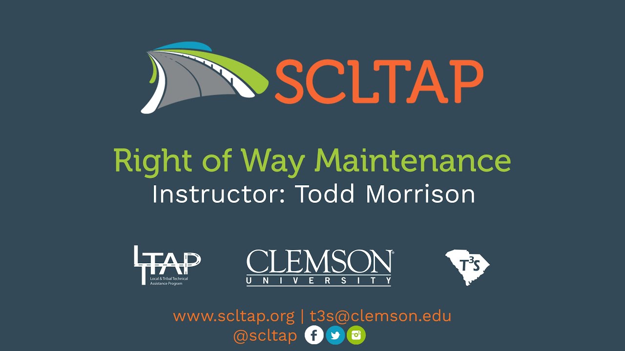 Right of Way Maintenance - YouTube