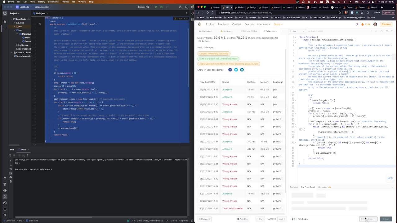 2023-09-30 LeetCode 456 - YouTube