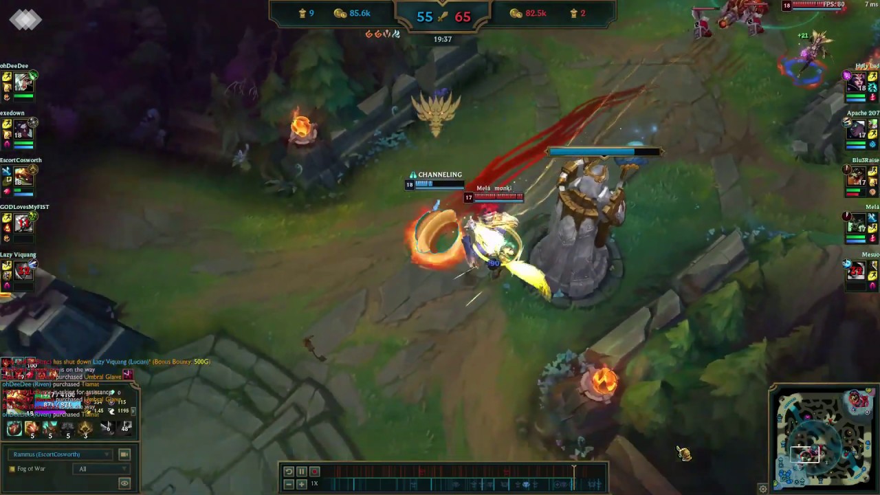 Warwick getting destroyed - YouTube