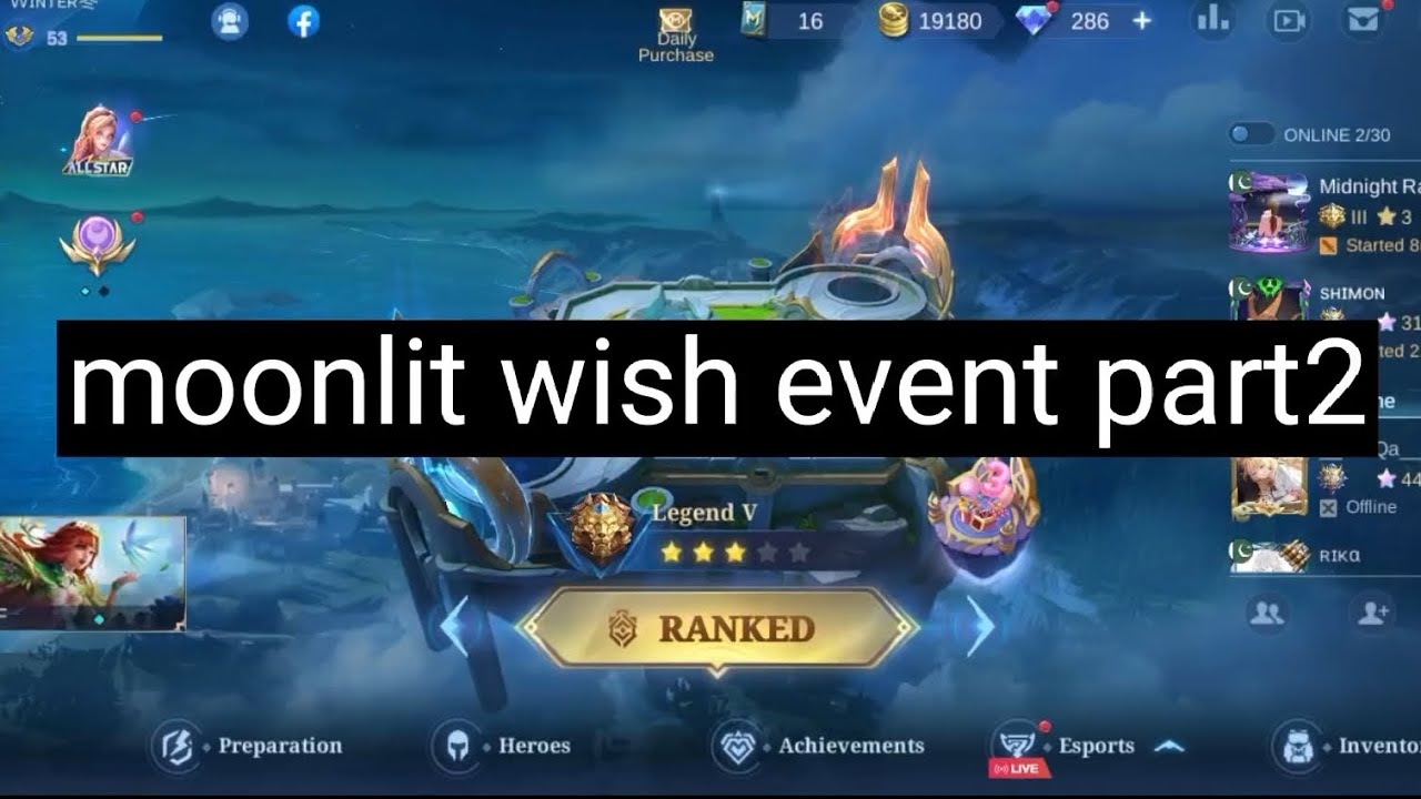 Moonlit wish event be like - YouTube
