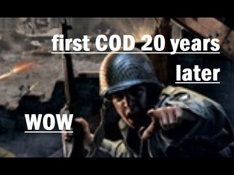 the first call of duty game 20 years later (multiplayer) - YouTube
