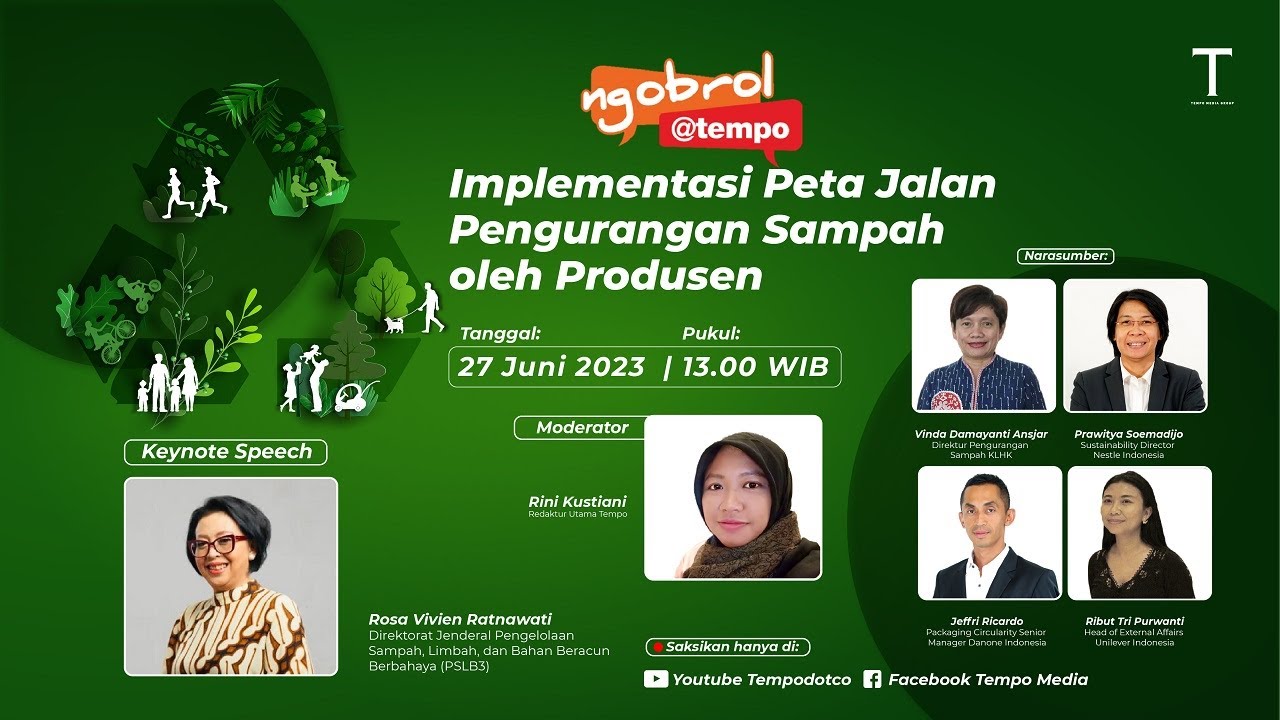 Implementasi Peta Jalan Pengurangan Sampah oleh Produsen - YouTube