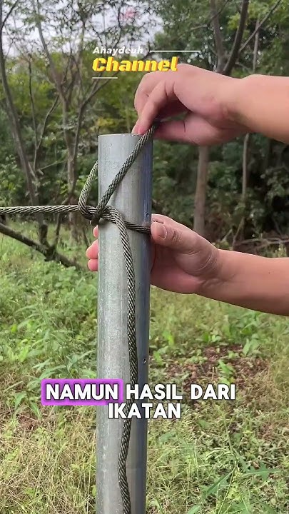 Cara mengikat tiang #shortvideo #shots #tips #tipsandtricks - YouTube