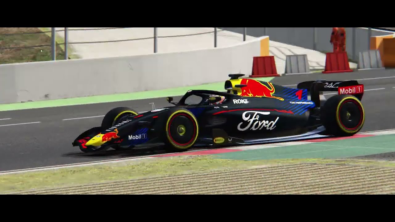 F1 2026 RedBull Ford Test - YouTube