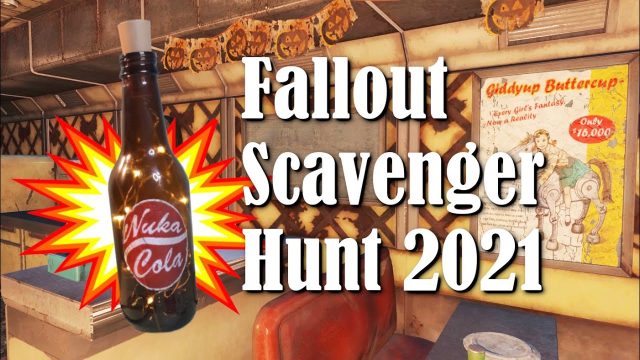 Fallout Scavenger Hunt 2021 prizes + how to play - YouTube