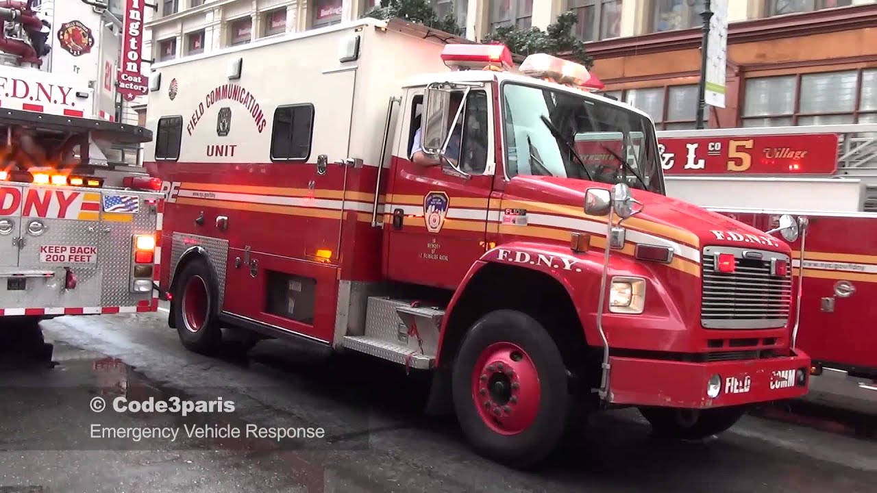 FDNY Field Communications Unit - YouTube