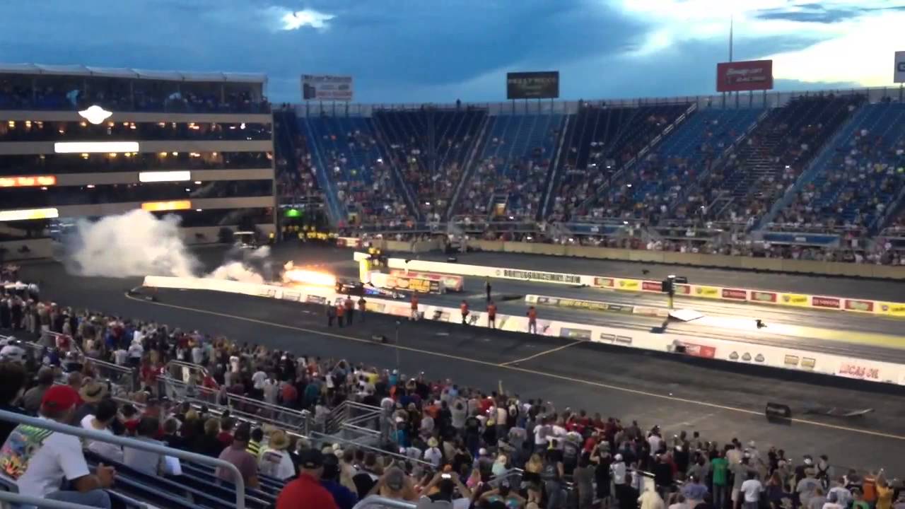 Jet car at Rt.66 Chicagoland Speedway - YouTube