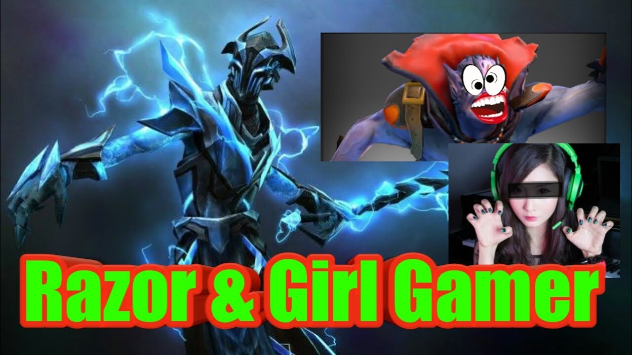 Razor &Girl gamer ความฮาจึงบังเกิด - YouTube