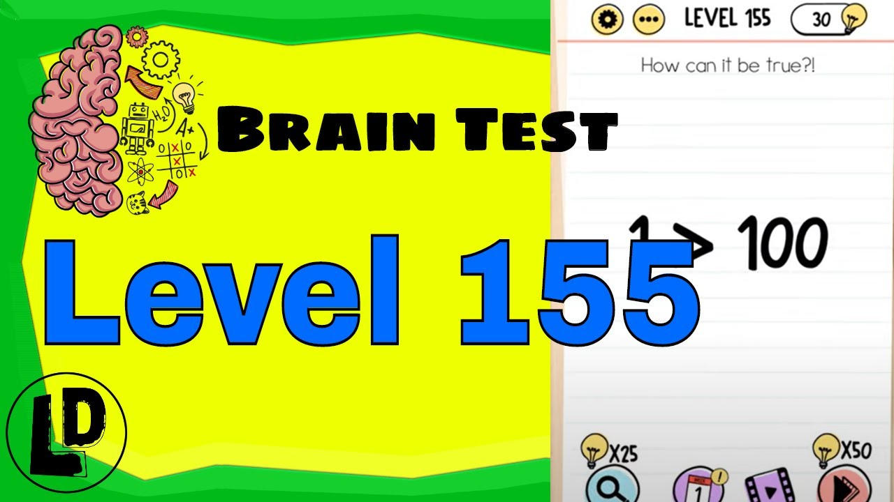 How to Beat Brain Test Level 155 Walkthrough - YouTube
