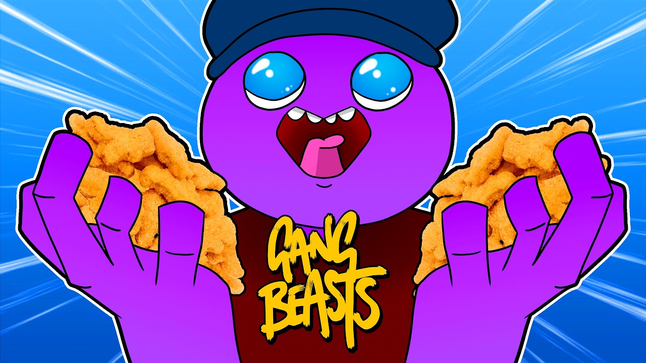 We on the HUNT For DINO NUGGETS! [Gang Beast] - YouTube