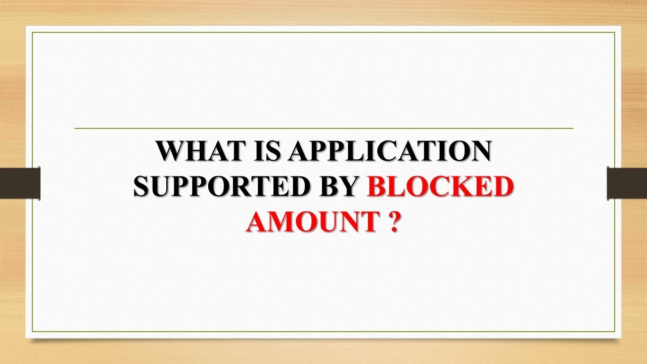 Application Supported By Blocked Amount YouTube application-supported-by-blocked-amount-youtube