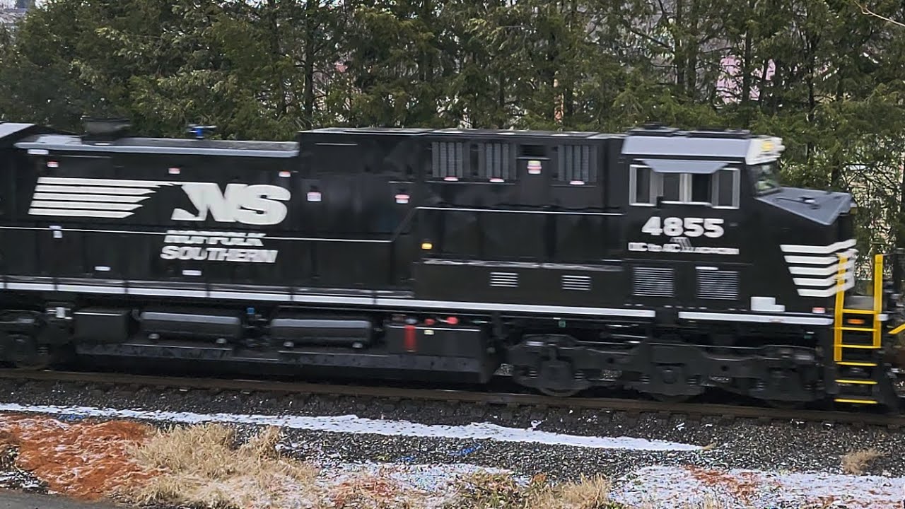 January 2025 Latest Dash9 Rebuild Release 4855 NS Locomotive - YouTube