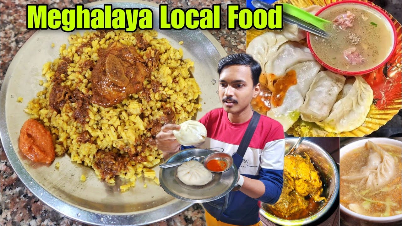 Meghalaya Local Food | Jadoh Rice Chicken মাত্র ₹60 টাকা | Cherrapunji ...
