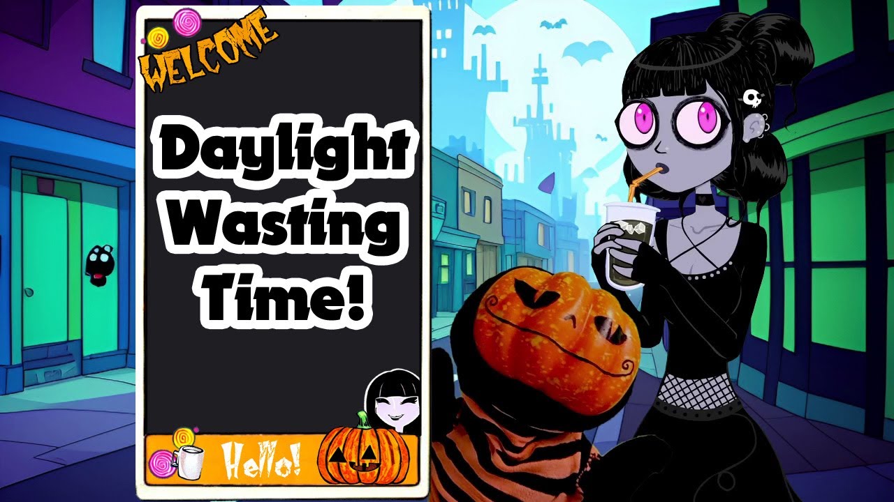 Daylight Wasting Time! : Pum'Kin Guy - YouTube
