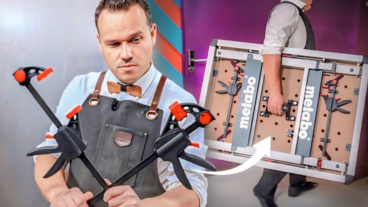 TABLE MULTIFONCTIONS METABO MWB 100 ! - La pause café de BichonTV - YouTube