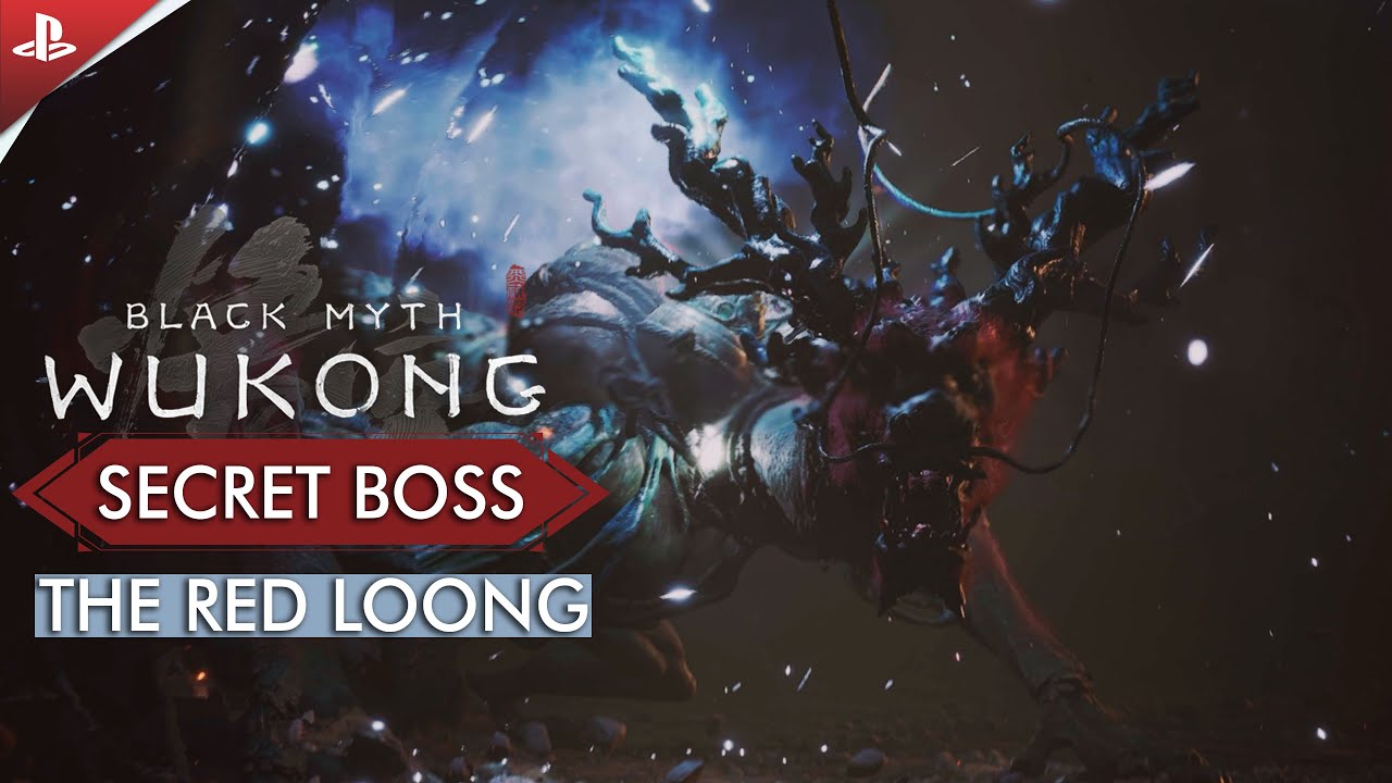 BLACK MYTH WUKONG SECRET DRAGON BOSS RED LOONG - YouTube