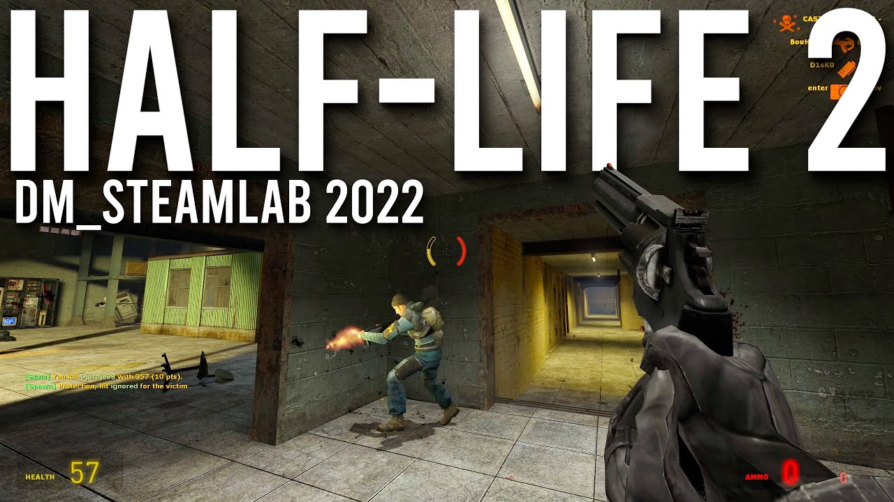 Half-Life 2: Deathmatch Multiplayer In 2022 Dm_Steamlab Gameplay | 4K ...