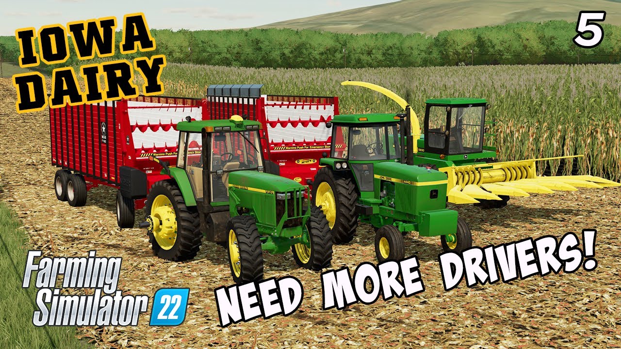 Going to need more wagons to chop this field! - IOWA DAIRY - UMRV EP5 ...