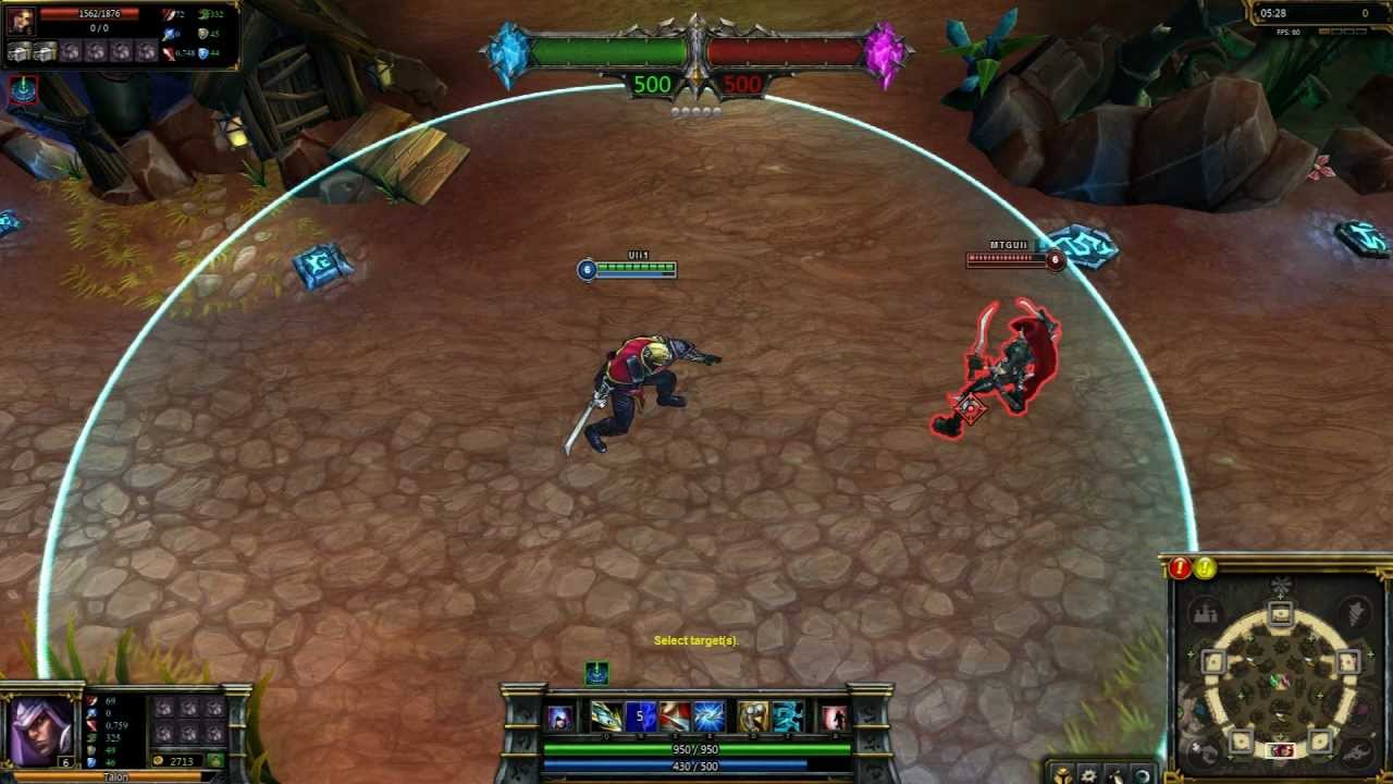 (OLD) Crimson Elite Talon League of Legends Skin Spotlight - YouTube