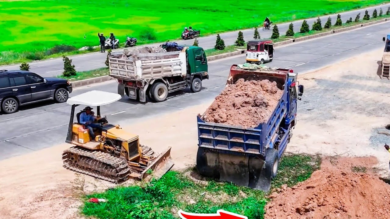 Wonderful First Start New Project LANDFILL By Team mini Dozer ...