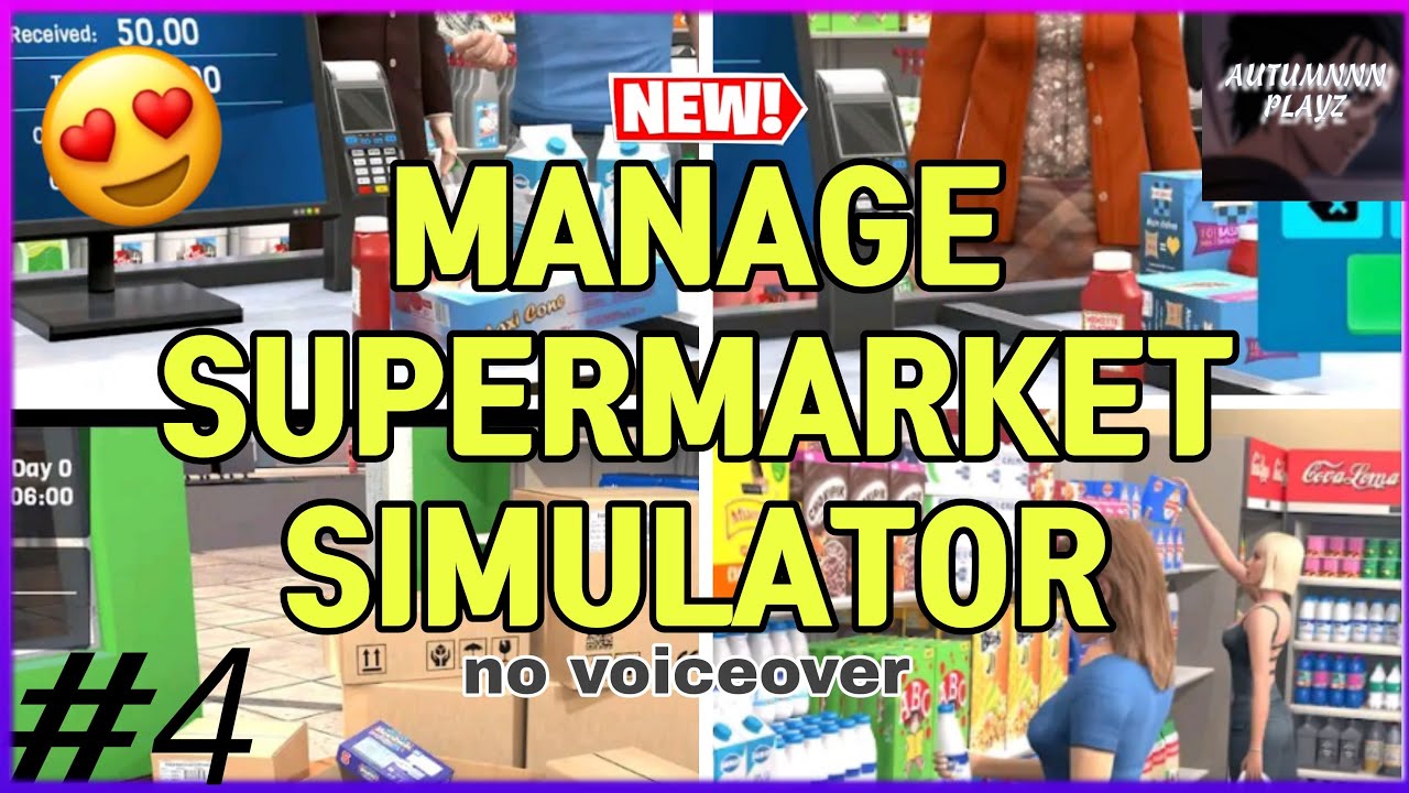 Buying New License||Manage Supermarket Simulator||EP 4||No Voiceover ...