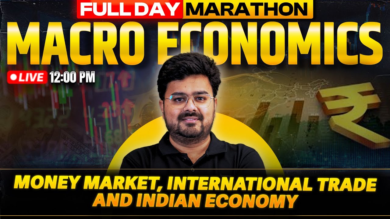 Macro Economics Full Day Marathon | CA Foundation Jan 2026 | CA Aditya ...