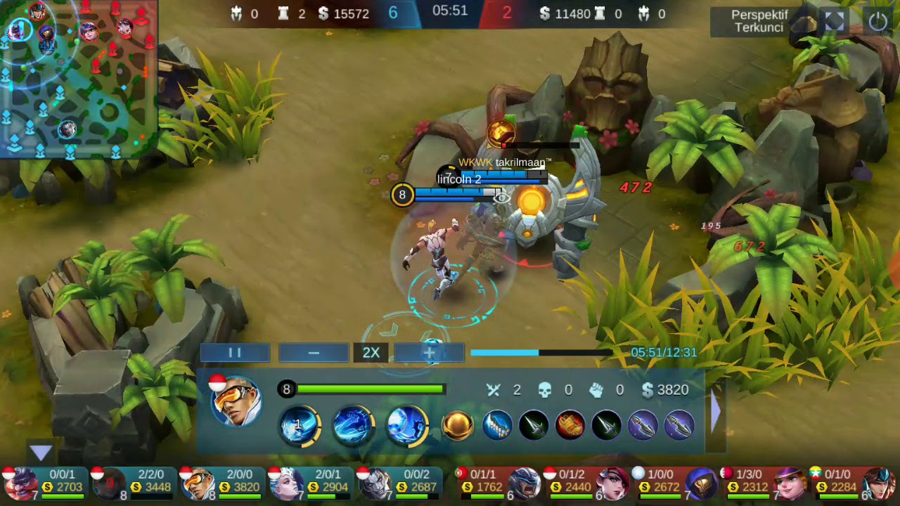 CARA MEMAINKAN HERO BRUNO MOBILE LEGEND - YouTube