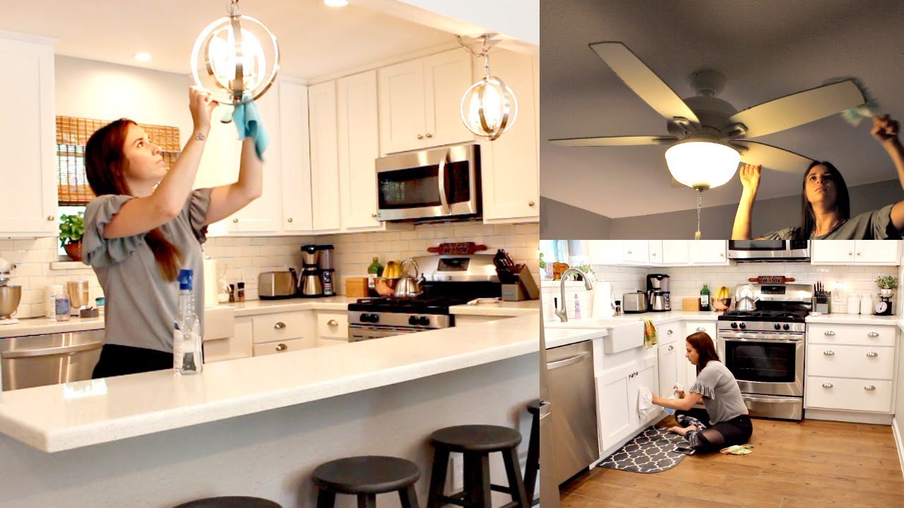 MONTHLY CLEANING ROUTINE | EXTREME DEEP CLEAN WITH ME 2018 - YouTube