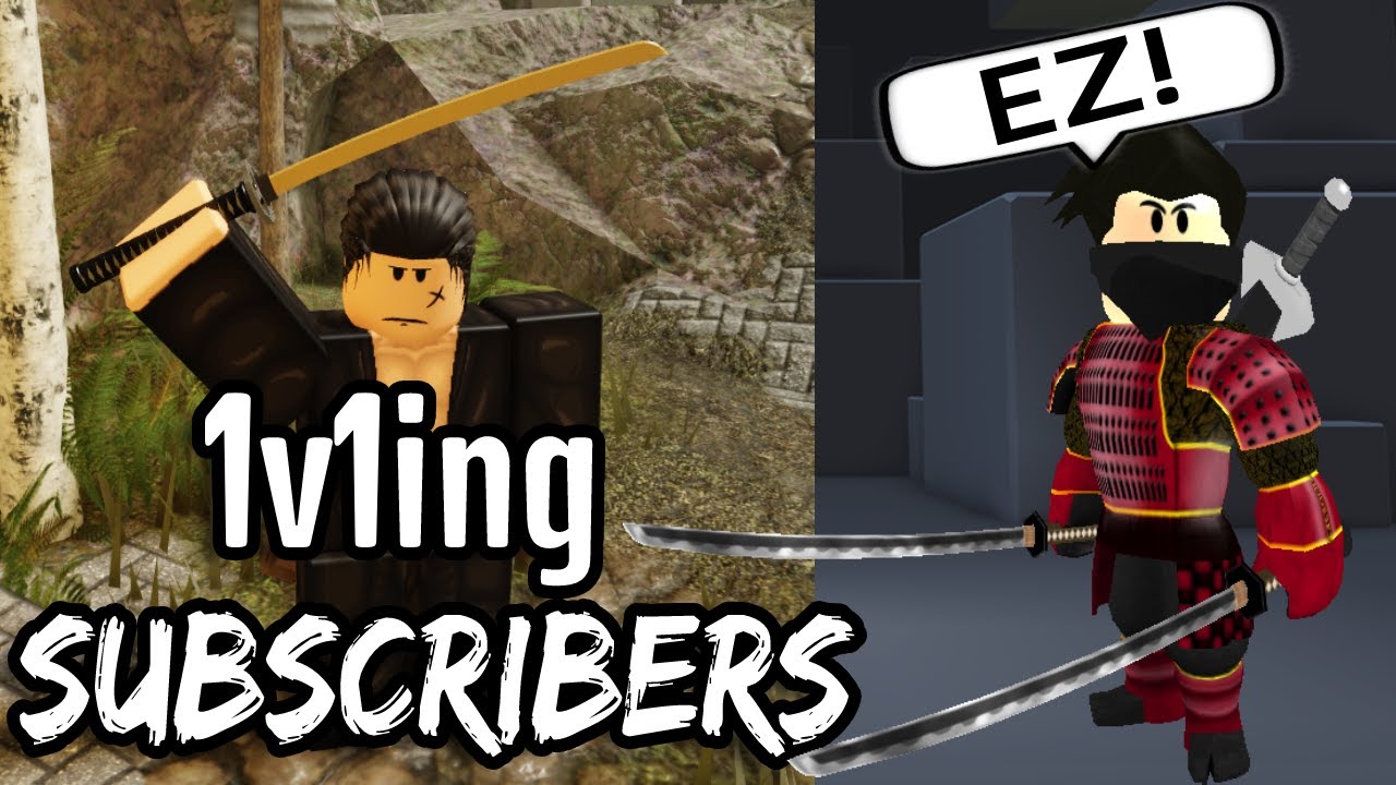 ROBLOX ZOぞ 1v1ing SUBSCRIBERS! + NEW TOURNAMENT - YouTube