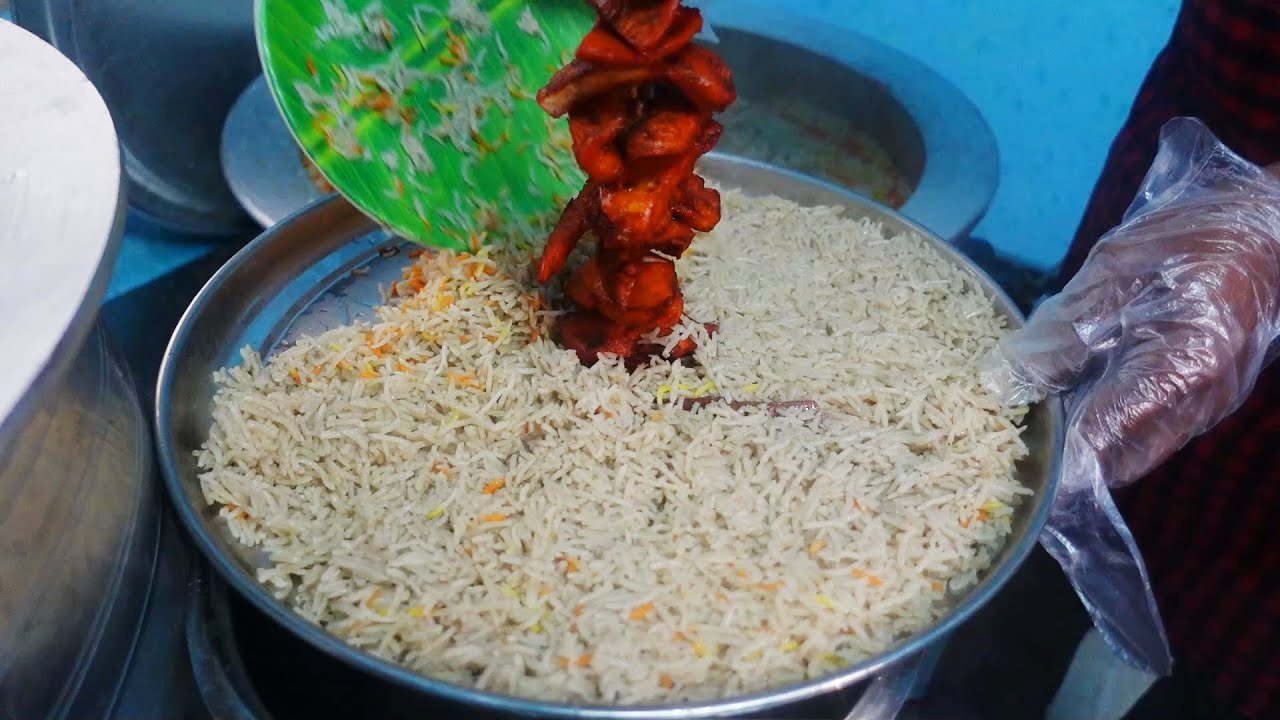 MANDI BIRYANI RICE MAKING | Restaurant Style | Mandi Chicken Biryani ...