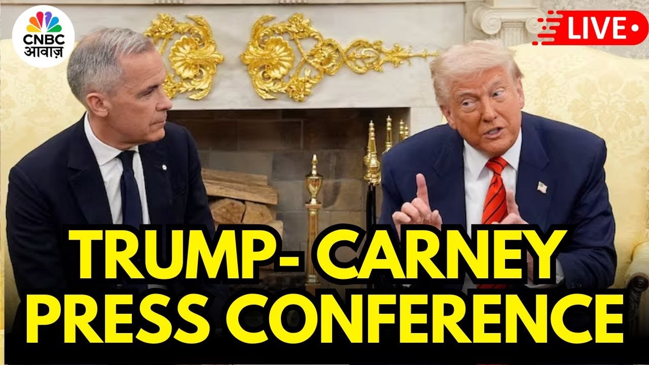 Trump Carney Meeting LIVE | Trump Carney LIVE | Trump Carney Press ...
