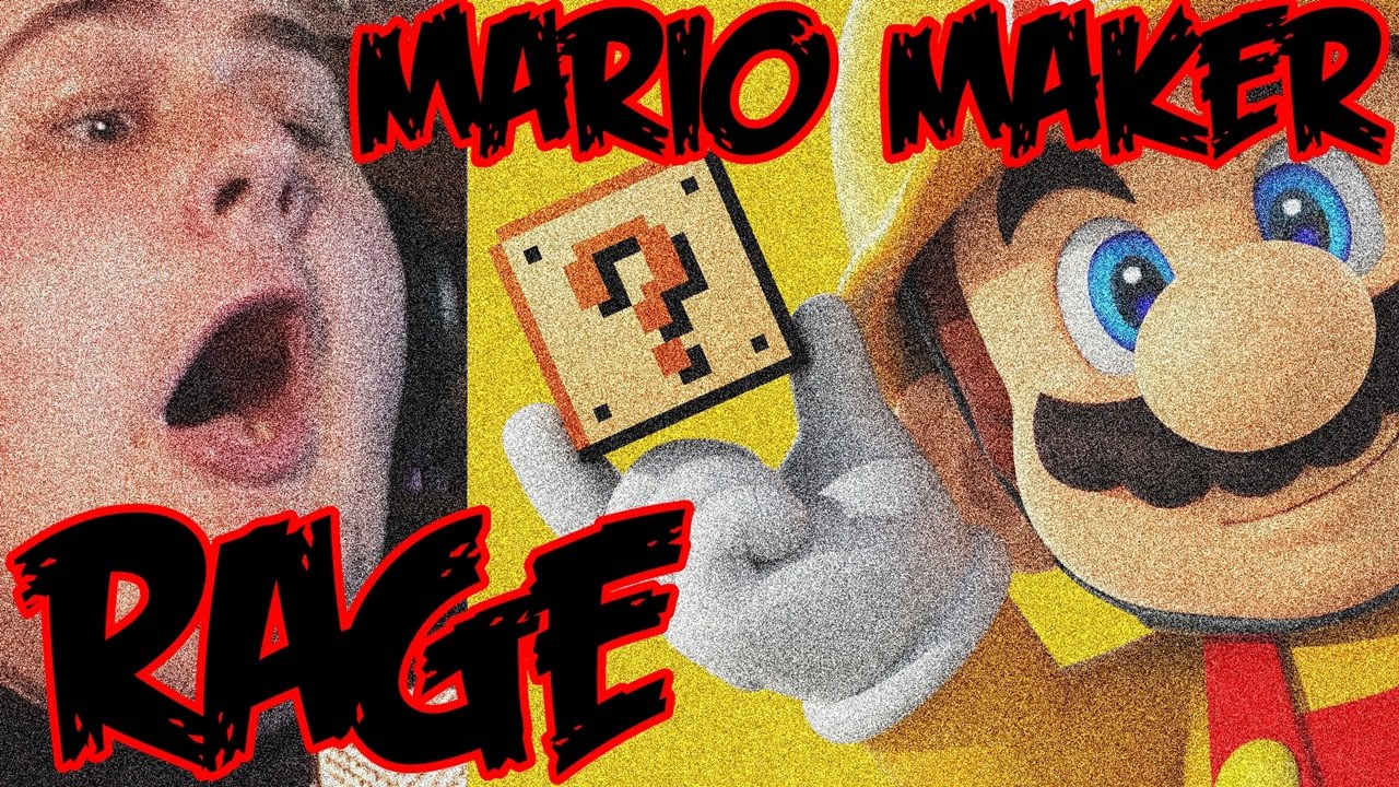 Mario Maker Rage - YouTube