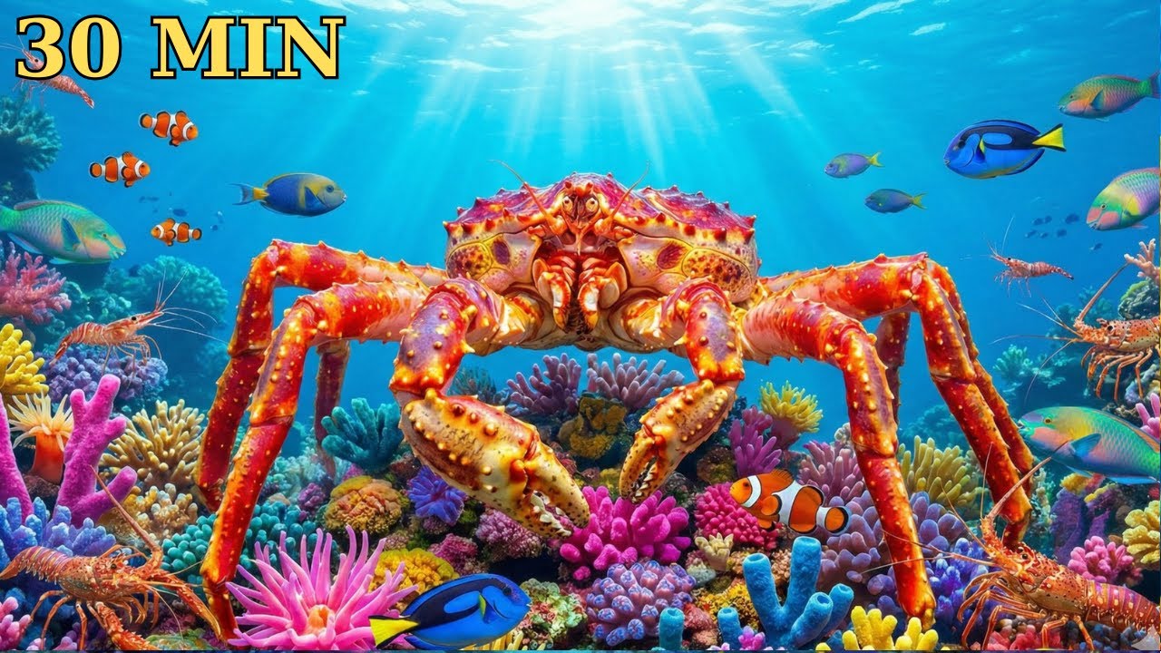 30-Minute Ocean Exploration 4K 🐠 | Discover Vibrant Coral Reefs ...