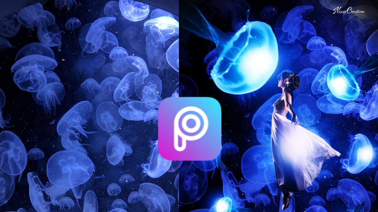 Glow Effects Picsart Tutorial | Nisa Creations - YouTube