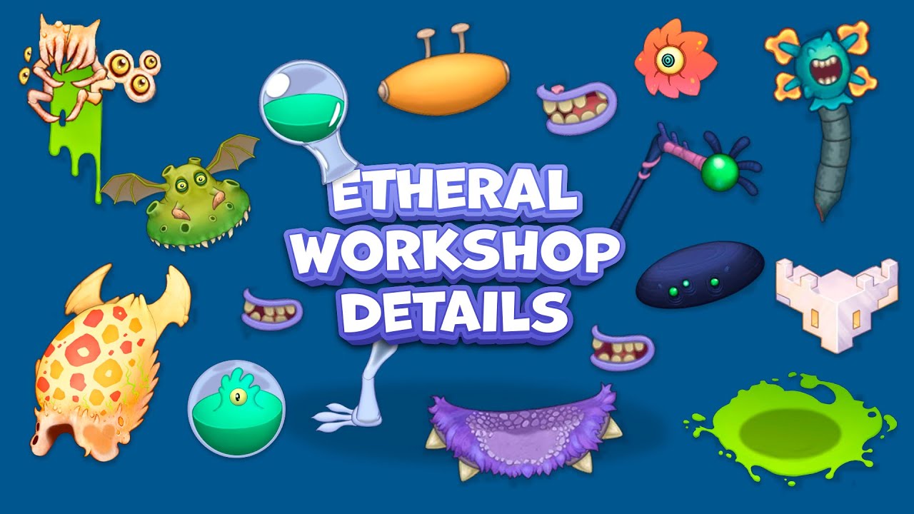 Etheral Workshop Details Construction. PART 1 | MSM ANIMATION. | My Singing Monsters - YouTube