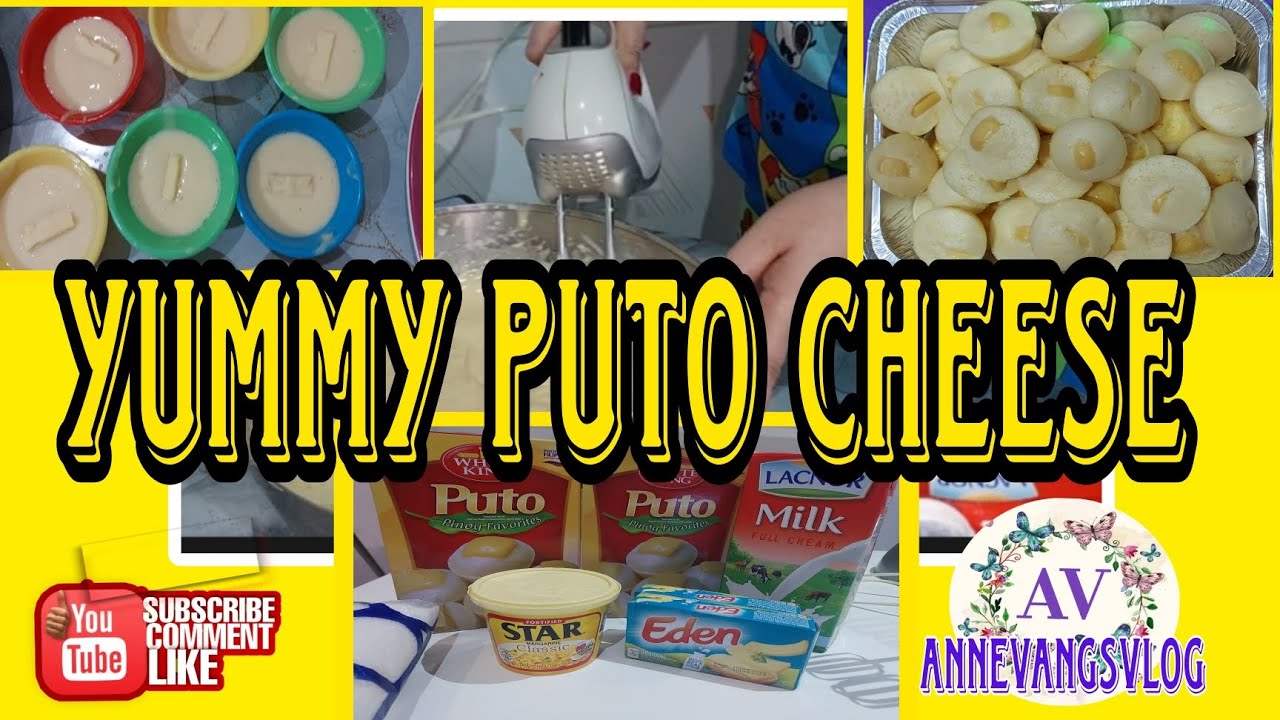 MY SIMPLE STEPS HOW TO MAKE PUTO CHEESE||ANNEVANGSVLOG - YouTube