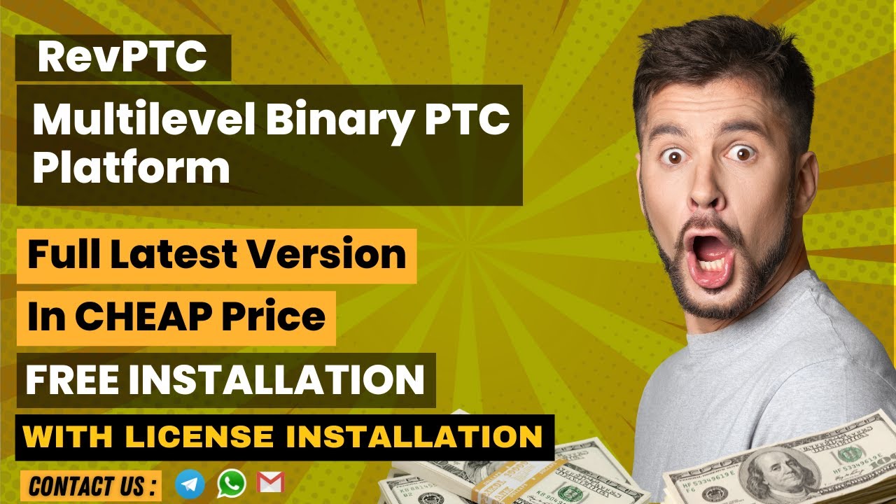 [Full Latest Version] RevPTC - Multilevel Binary PTC Platform (In Cheap ...