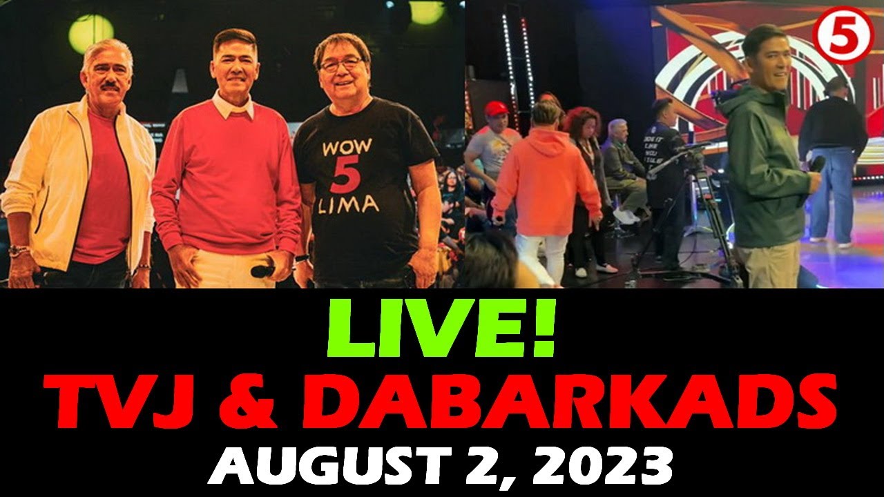 EAT BULAGA! TV 5 LIVE STREAMING August 2 2023 | TITO VIC and JOEY TVJ ...
