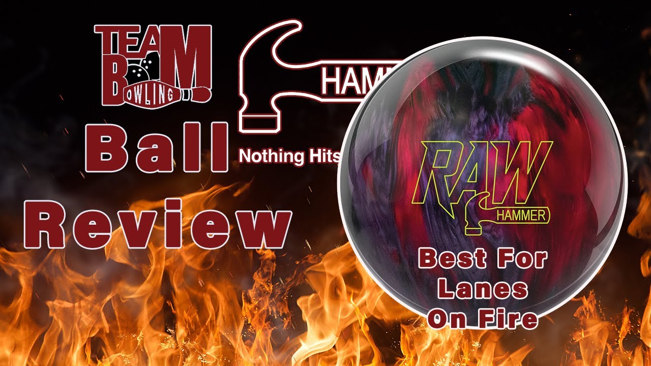 Hammer Raw Red/Black/Smoke II Ball Review II - YouTube