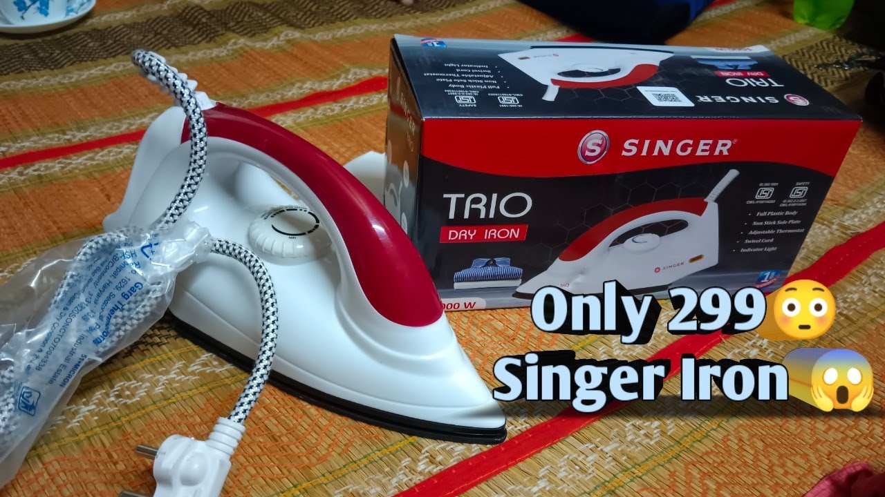 Singer Iron unboxing.... Subscribe my channel 👍.. - YouTube