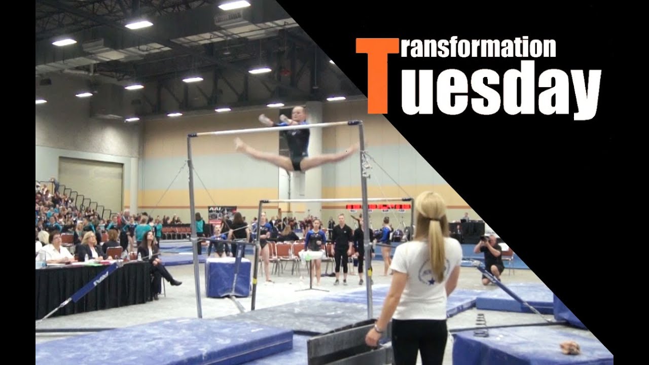 Transformation Tuesday: Sarah Hargrove, Cincinnati Gymnastics - YouTube
