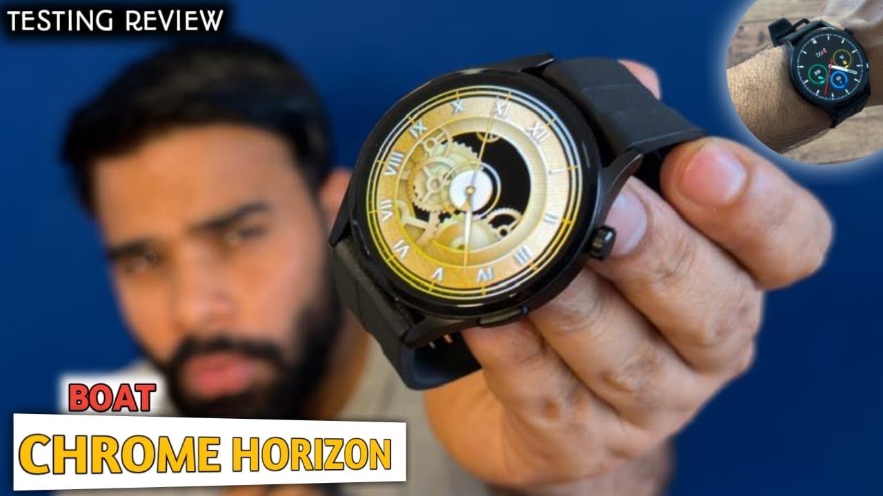 This Is a Best Round Dail smartwatch*Boat chrome HORIZON⚡️1.51”Amoled ...
