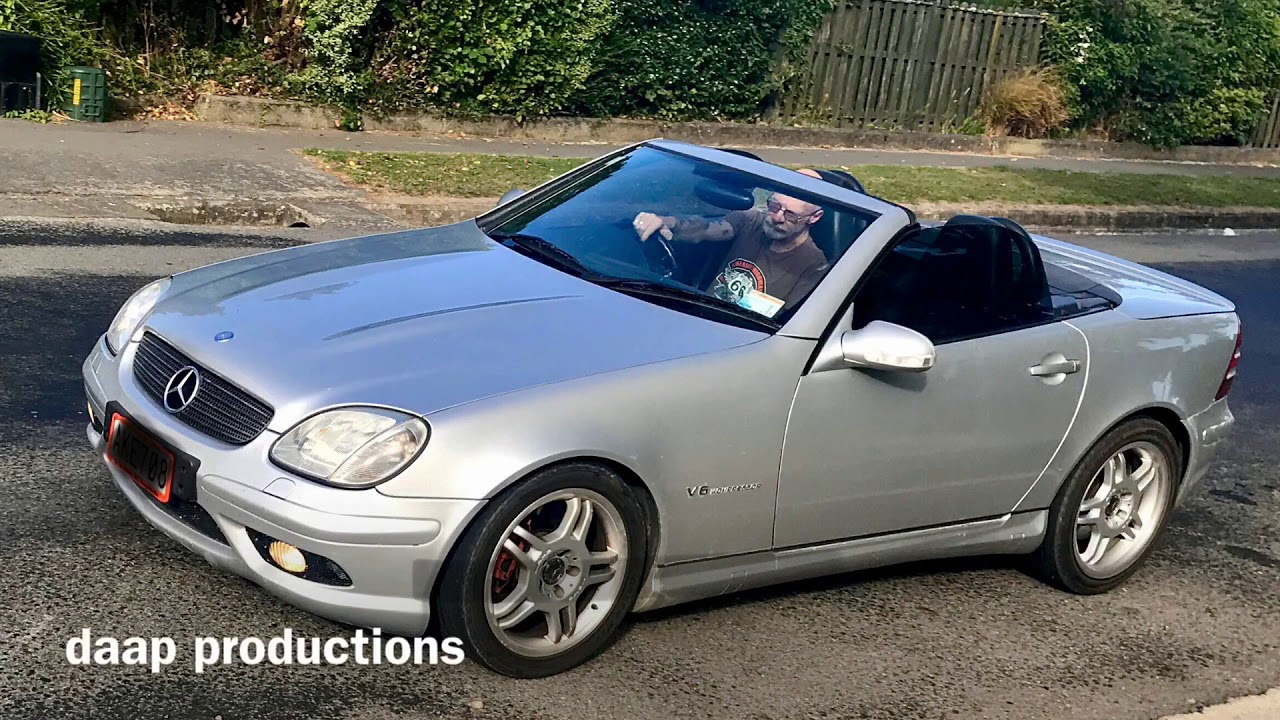 Mercedes Benz SLK 32 AMG (photoshoot & drive) - YouTube