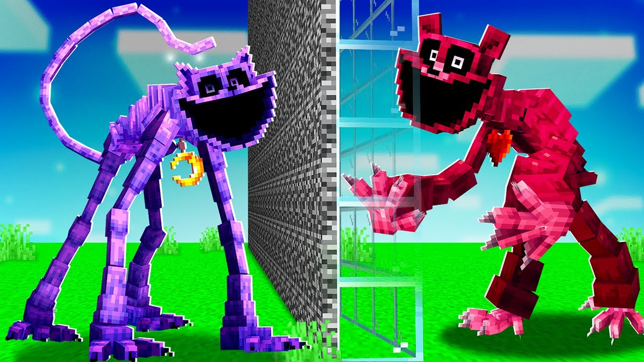 I Cheated In A SMILING CRITTER MINECRAFT MOB BATTLE! - YouTube