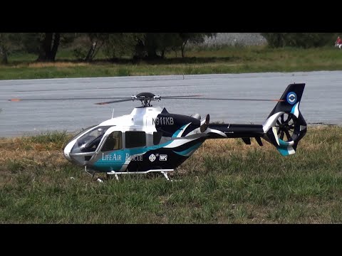 N911KB Life Air Rescue RC Turbine Model Helicopter Raron 2016 - YouTube