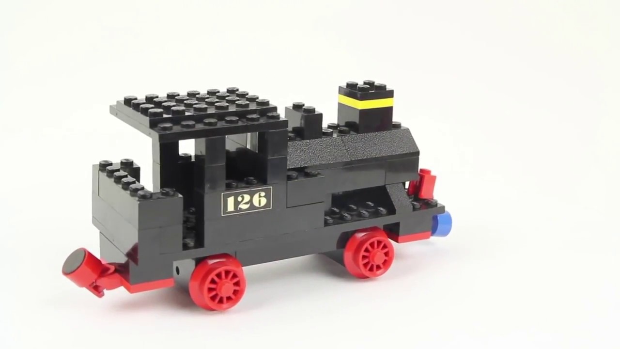 Lego Legoland 126 Steam Locomotive Push 1970! BrickBuilder History ...