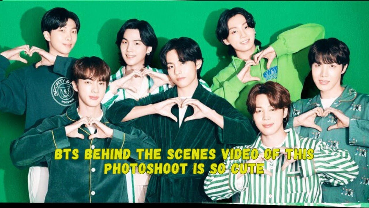 BTS Behind the scenes video shoot is so cute.... ( i really want to see ...