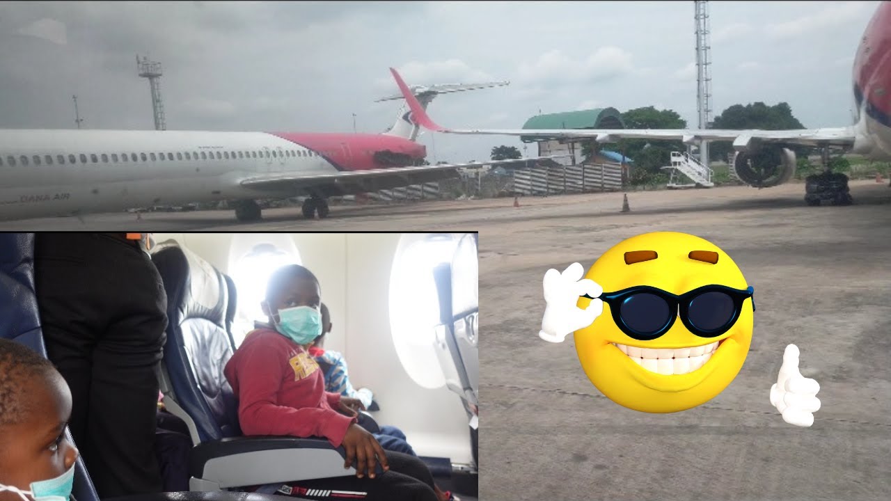 SHOCKING, MY KIDS REACTION TO THEIR FIRST FLIGHT, FLYING FROM ENUGU TO ...
